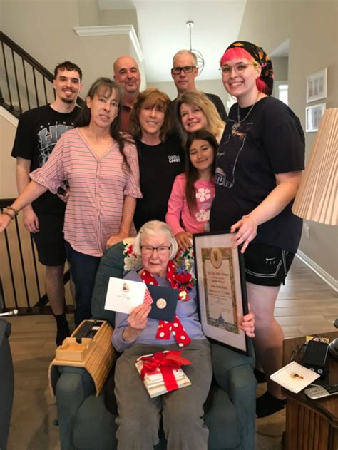 Another Rosie Honor Visit Congressional Gold Medal — Michigan Rosies