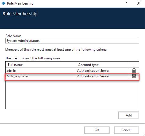 Authentication Server Configuration