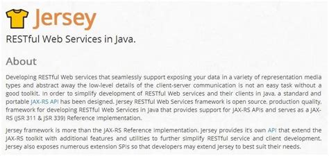 webservice系列之 restful web service框架jersey详解 知乎