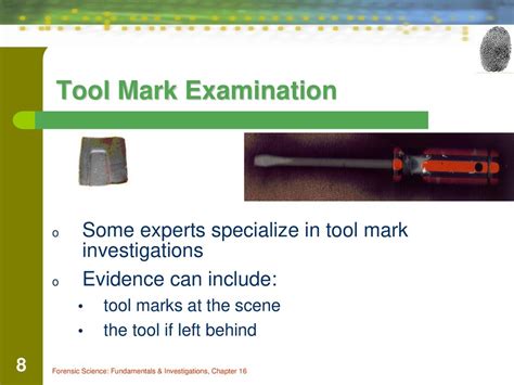 Tool Mark Evidence Case At Clyde Rucker Blog