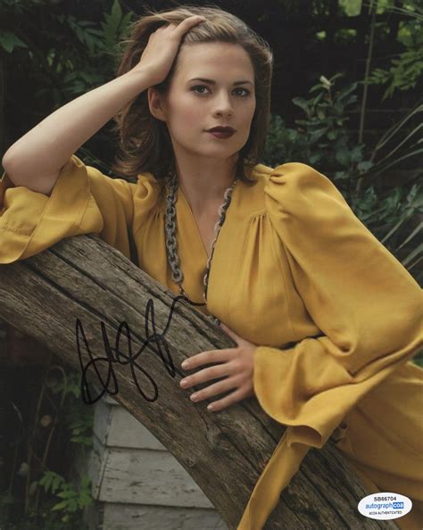 Hayley Atwell Sexy Signed Autograph 8x10 Photo Acoa Outlaw Hobbies Authentic Autographs