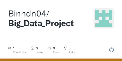 Github Binhdn04bigdataproject