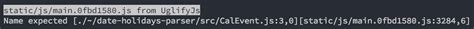 Error From Uglifyjs Name Expected · Issue 5682 · Webpackwebpack