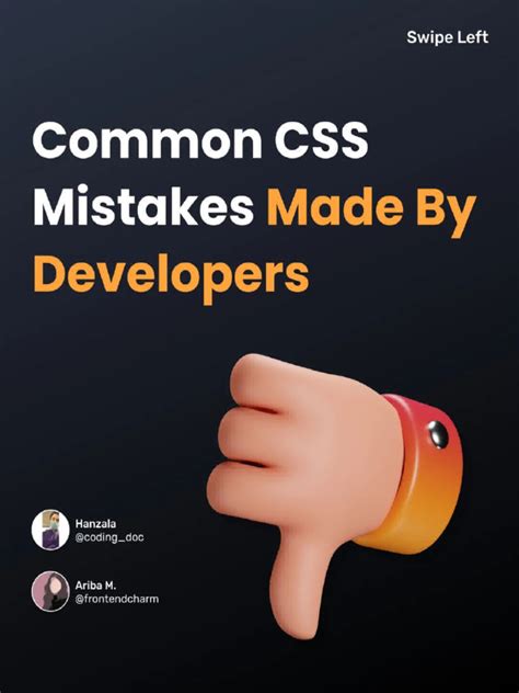 common css mistakes pdf