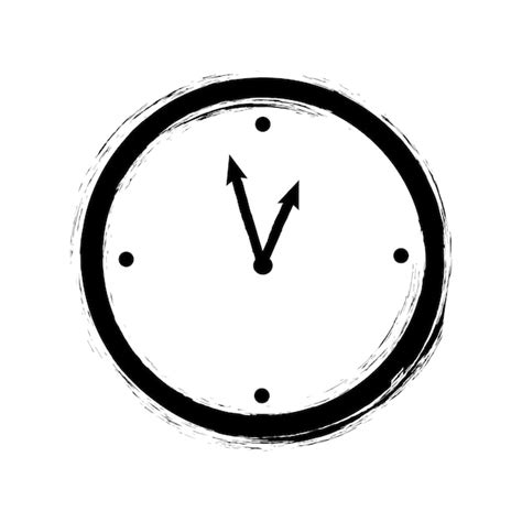 Premium Vector Hand Drawn Time And Clock Vector Linear Iconstime