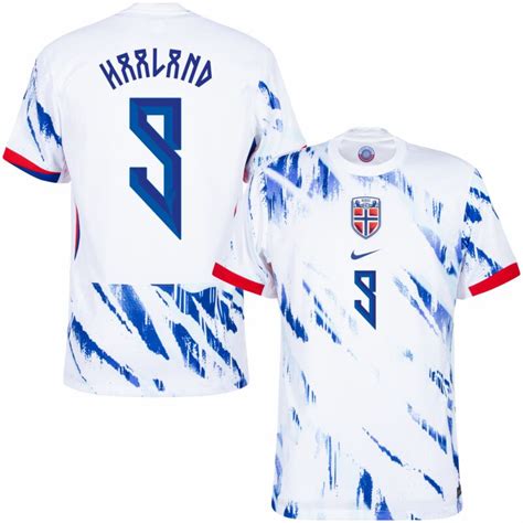 Nike Norway Away Haaland 9 Shirt 2024 2025 Official Printing