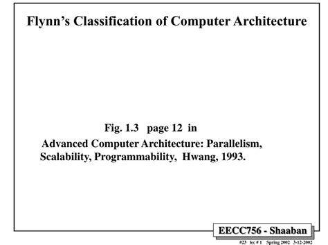 Ppt Parallel Computer Architecture Powerpoint Presentation Free