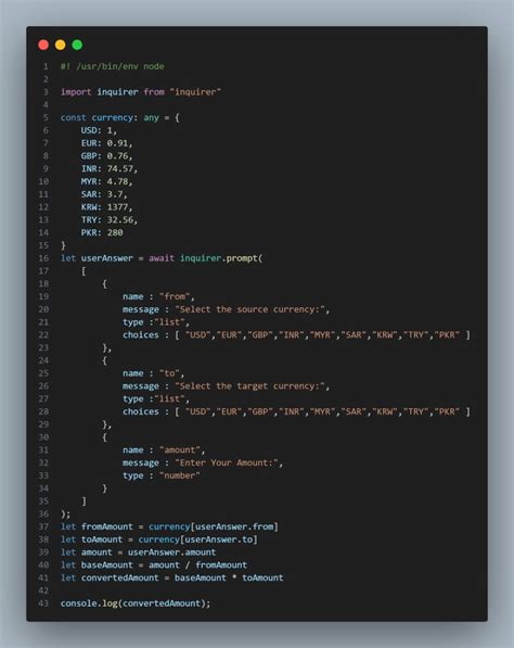 rahaima shakeel on linkedin nodejs finance currencyconverter