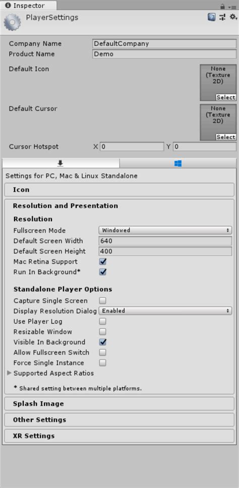 Force Windowed Mode Questions And Answers Unity Discussions