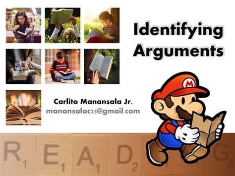 Identifying Arguments Pptx