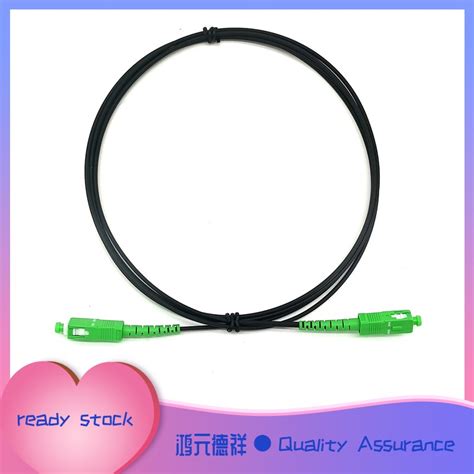 Sc Apc Sc Apc 2m Simplex Single Mode Fiber Optic Cable Fiber Patch Cord For Globe And Converge Dsl