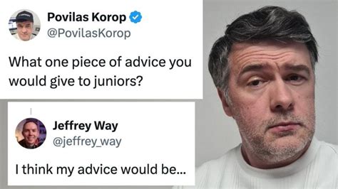 My New Video 5 Senior Dev Tips For Povilas Korop