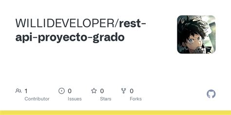 Github Willideveloper Rest Api Proyecto Grado