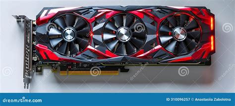 Cuttingedge Graphics Card Showcased On A Pristine White Backdrop For Mockups Concept Graphics