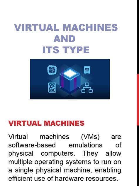 virtual machines and its type pdf virtual machine virtualization