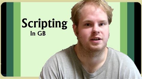 Game Development 8 Scripting Youtube