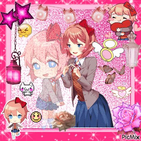 Sayori Free Animated  Picmix