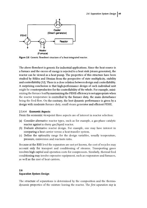 Flowsheet Heat Integration Big Chemical Encyclopedia