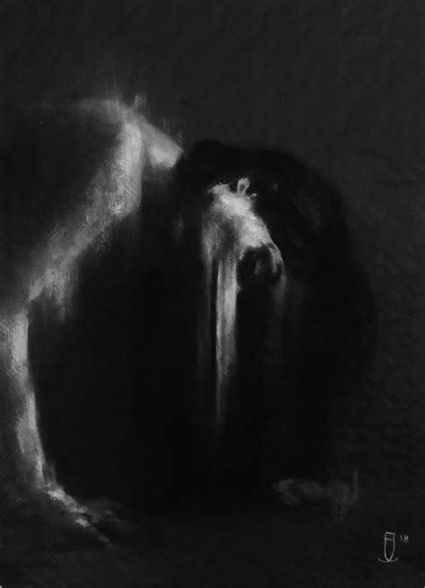 A Pastel Piece Part Of A Series Exploring Nihilism Rpainting