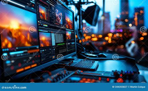 An Interactive Timeline Showing The Tools And Features Of Video Editing Software For Seamless