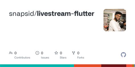 GitHub Snapsid Livestream Flutter