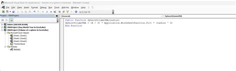 The Ultimate Guide To Volume Of A Sphere Formula In Excel MyExcelOnline