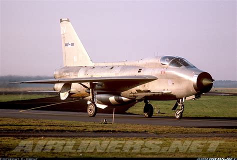 English Electric Lightning T5 Uk Air Force Aviation Photo