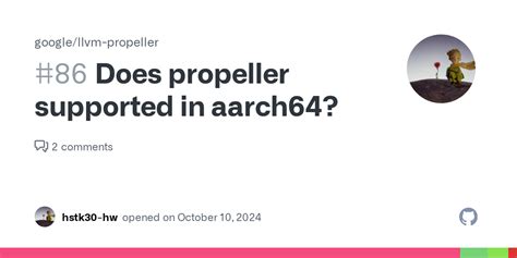 Does Propeller Supported In Aarch Issue Google Llvm Propeller GitHub