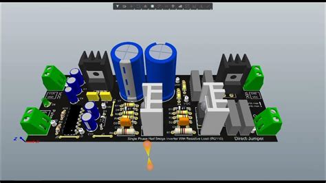 Half Bridge Inverter Ir2110 Source File Youtube