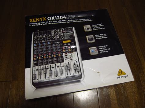BEHRINGER QX1204USB XENYX USB オーディオインターフェース(オーディオインターフェース)｜売買されたオークション ...