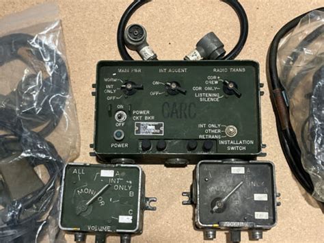 Military Intercom System For M998 Hmmwv Humvee 2 Person Setup