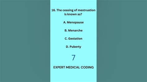 Medicalcoding Medical Quiz Education Knowledge Viral Short Shorts Shortsvideo