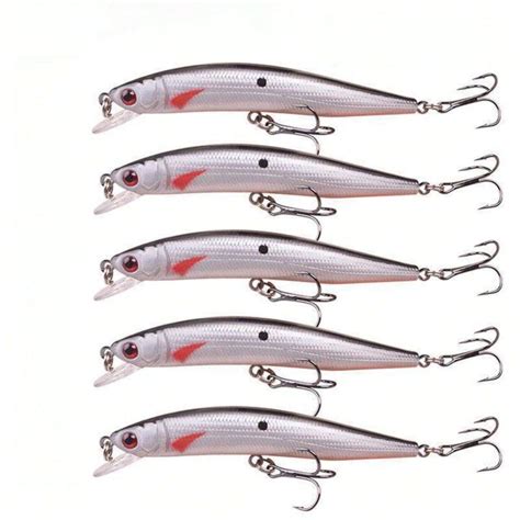 Floating Minnow Lure Set Diving Bio Mimetic With Sound For Long