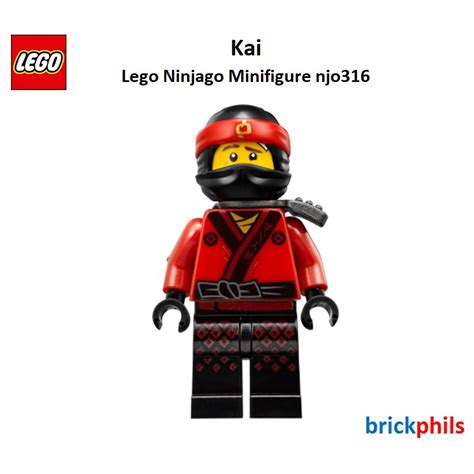 Lego Ninjago Minifigure Njo Kai Shopee Philippines