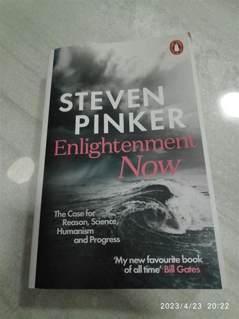 enlightenment now steven pinker hobbies and toys books and magazines