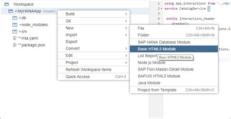 SAP HANA Native Create A User Interface With The Cloud Application Programming Model SAP