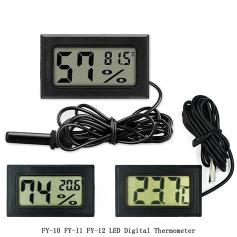 Mini Lcd Digital Thermometer Hygrometer Temperature Indoor Convenient
