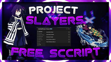 Update 15 Roblox Project Slayers Hack Script Gui Auto Farm