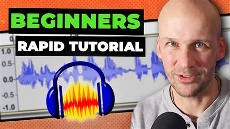How to Record & Edit Audio in Audacity - Rapid Beginners Tutorial - YouTube
