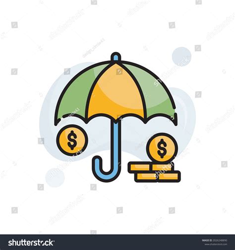 Business Protection Vector Outline Filled Icon Stock Vector Royalty Free 2026248890 Shutterstock