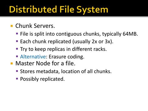Ppt Distributed File Systems Overview Of The Dfs Ecology Mapreduce And Hadoop Powerpoint