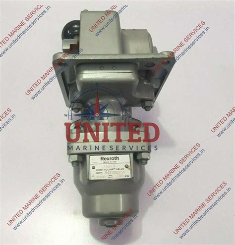 Rexroth Control Air Valve H 2 Lx United Marine Services