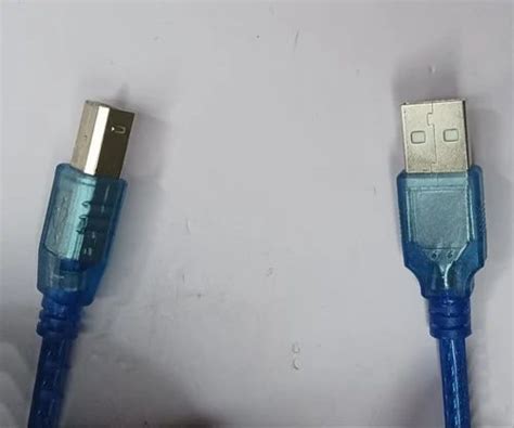 Blue PVC USB Cable 1 5 M At 25 Piece In Anand ID 2852570124348