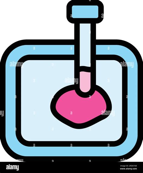 Obstetrician Test Icon Outline Vector Pregnancy Exam Gynecologist