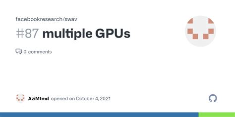 multiple gpus · issue 87 · facebookresearch swav · github