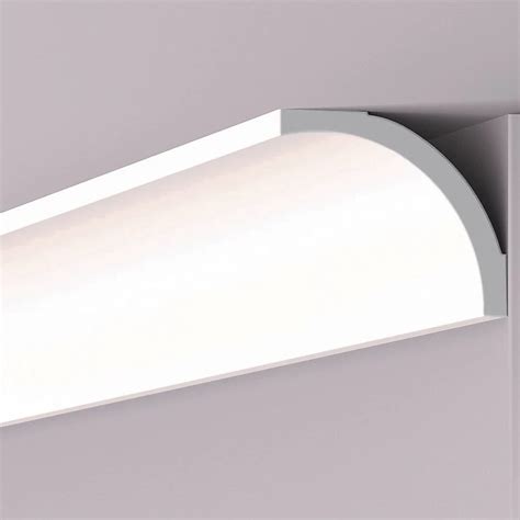 Classic C Shaped Polystyrene Coving L 1 22m W 100mm