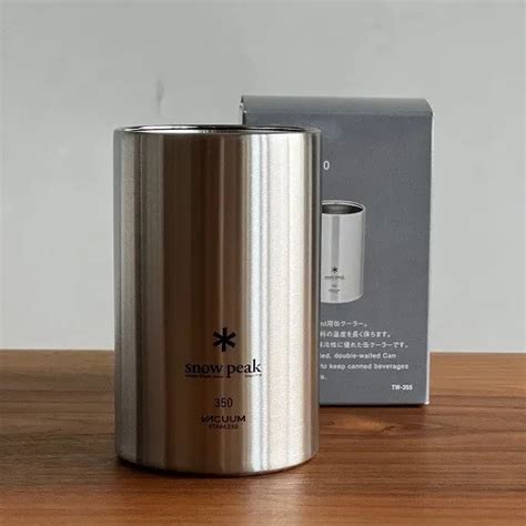 스노우피크 비어 컵 캔 쿨러 보냉 텀블러 Tw 355 350ml 상품 상세 크로켓