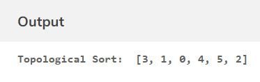 Topological Sorting Naukri Code