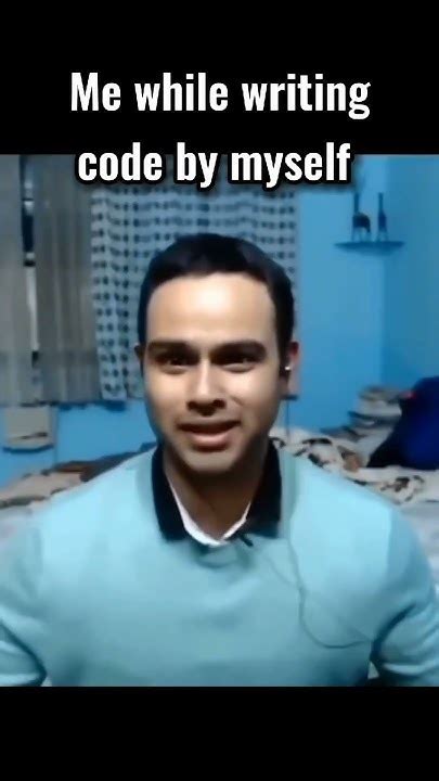 me while watching coding tutorial 😂😂 shorts funny memes youtube