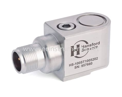 Hs 100st1005202 Hs 100st Side Exit 3 Pin Ms Accelerometer With